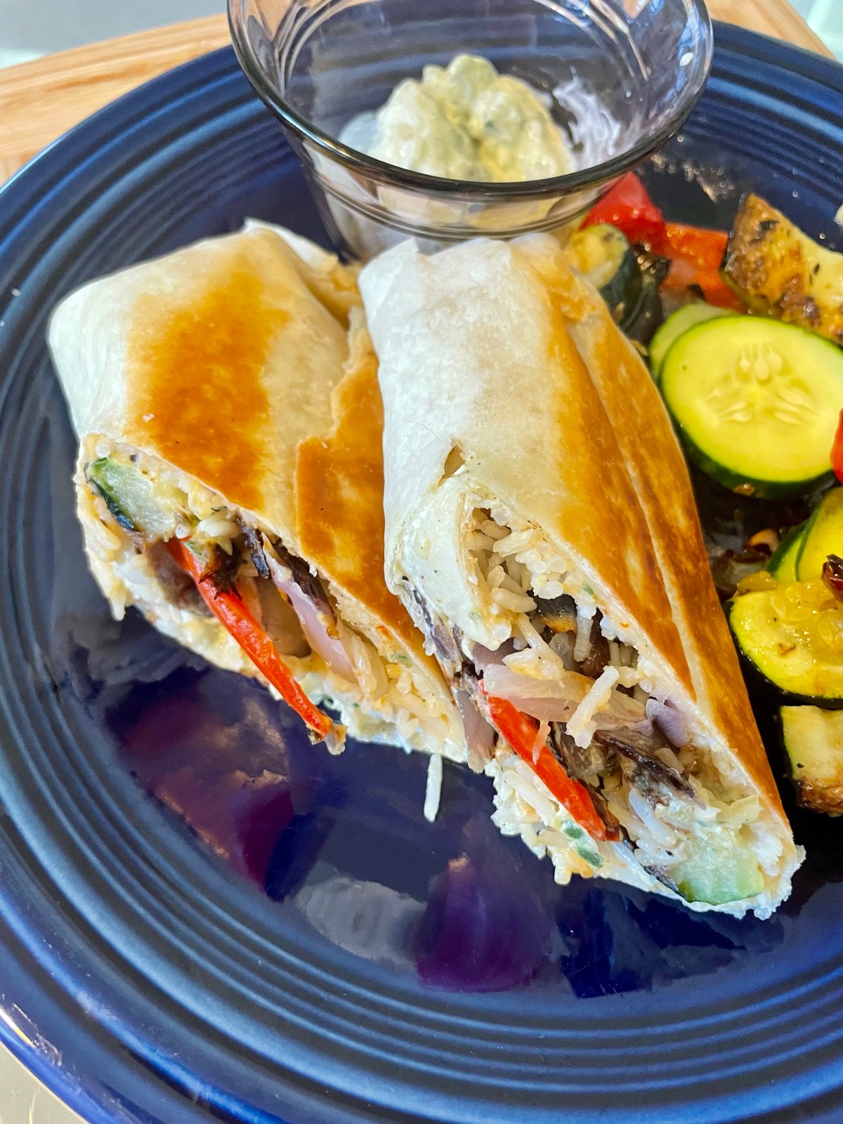 Greek Vegetable Wrap (Oven Baked Recipe) - Stay Creative Cooking